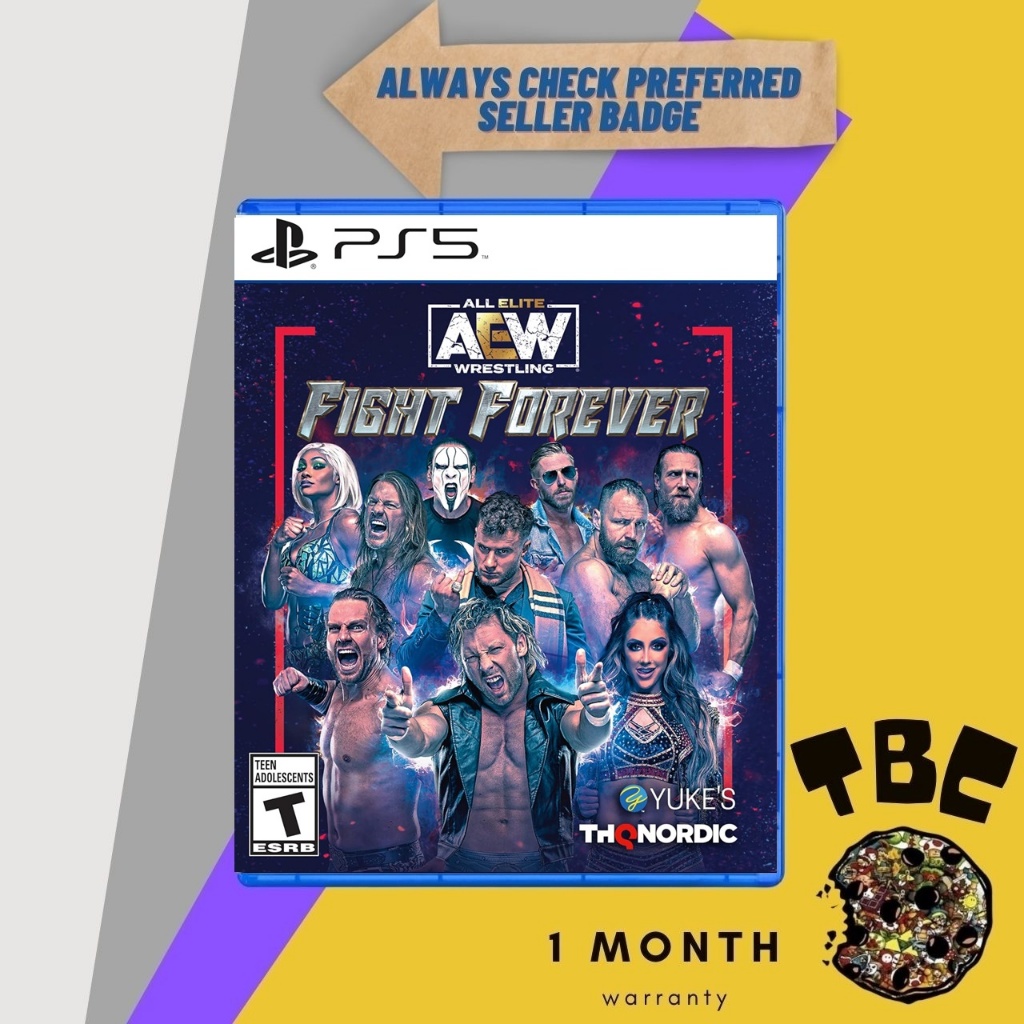 PS5 AEW: Fight Forever - PlayStation 5 [R3] | Shopee Malaysia