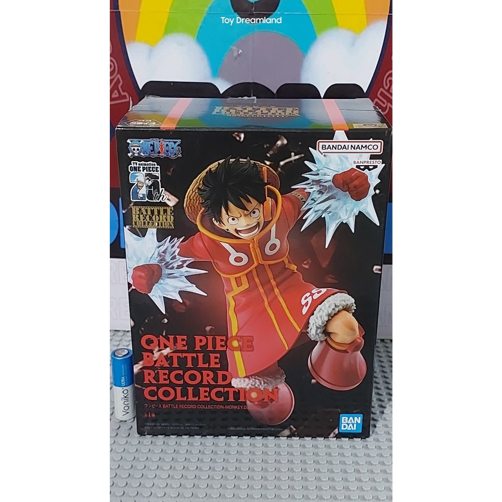 Banpresto BATTLE RECORD COLLECTION Monkey D. Luffy (One Piece) | Shopee ...