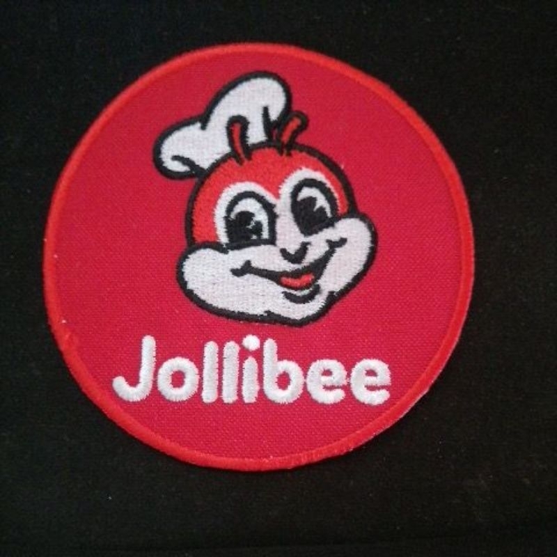 Jollibee Embroidered logo patch | Shopee Malaysia