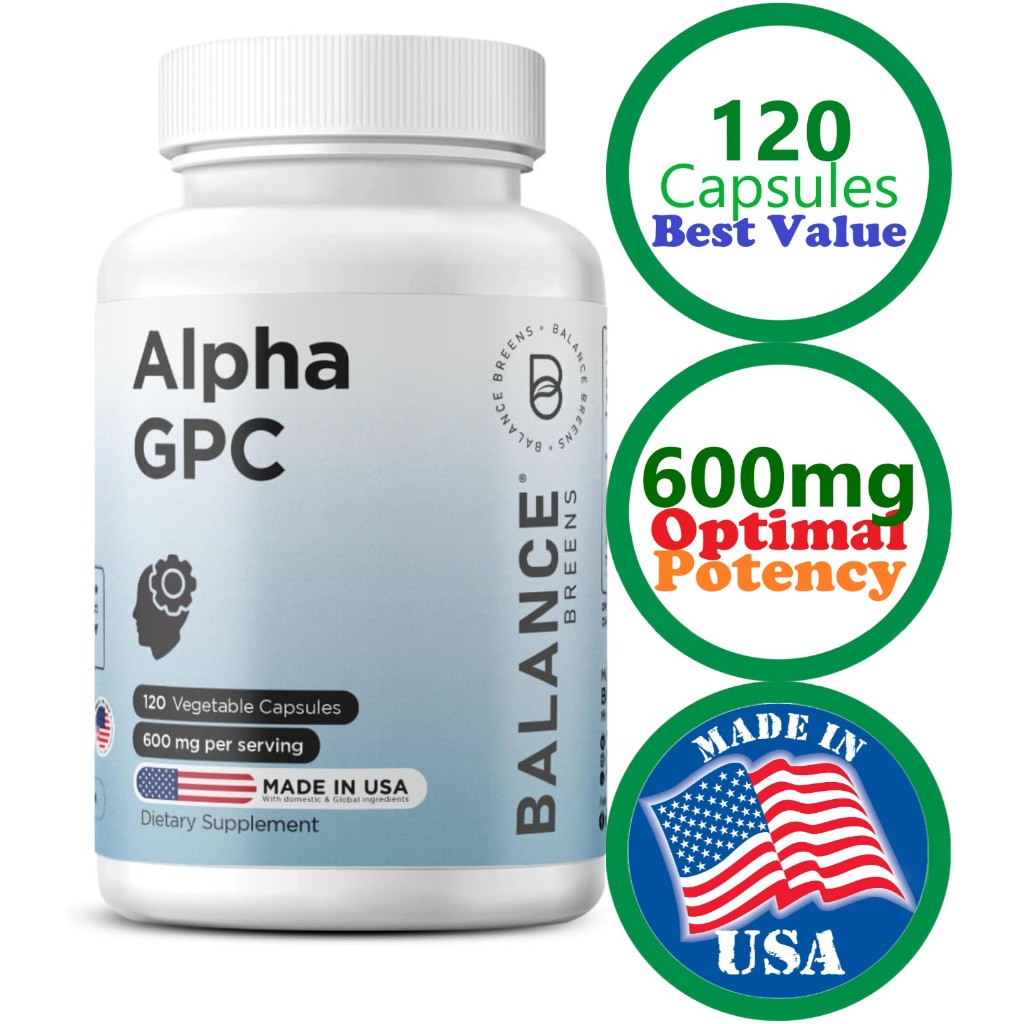 NEW Real Alpha GPC 600mg Most Brain Bioavailable Choline - Neuron ...