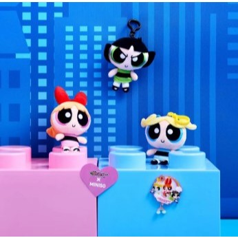 Miniso The Powerpuff Girls Collection Head/Plush Pendant Buttercup ...