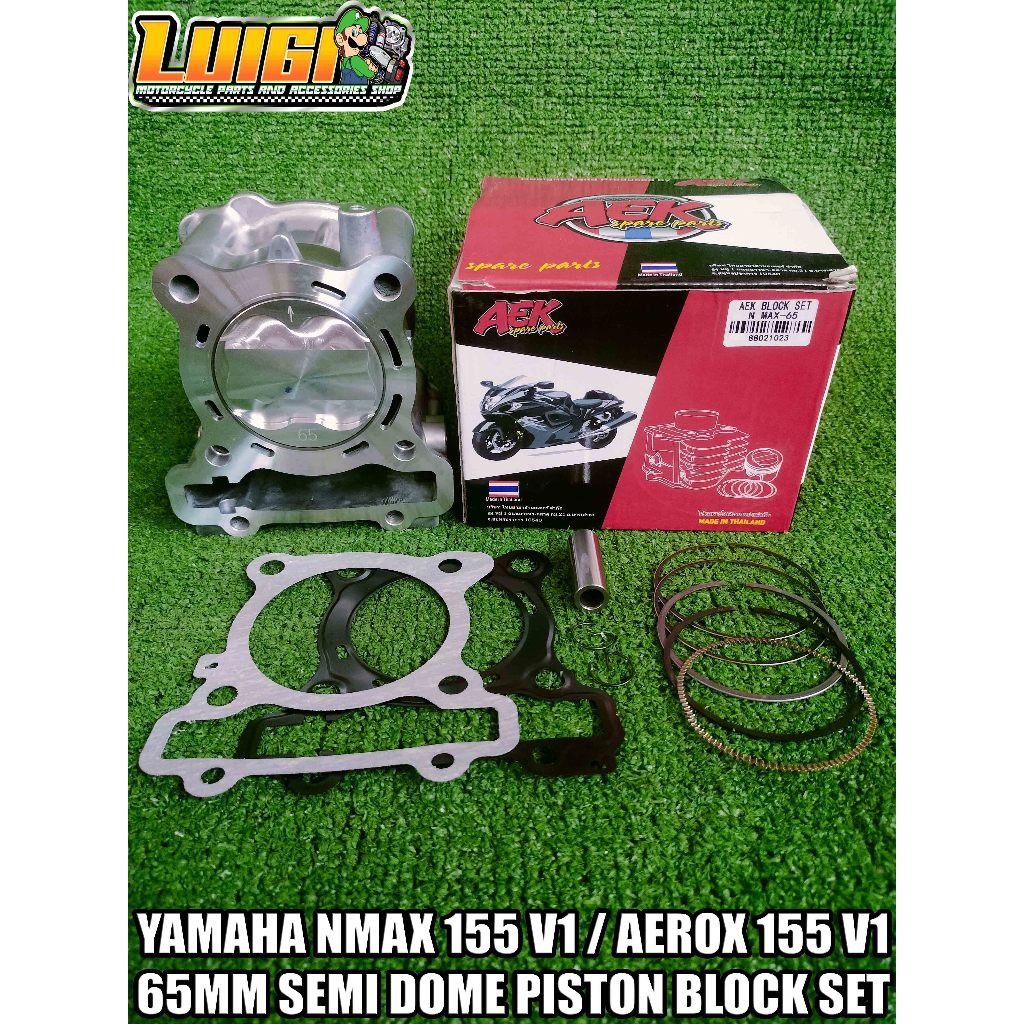 AEK YAMAHA AEROX 155 V1 65MM SEMI DOME CYLINDER BLOCK SET | Shopee Malaysia