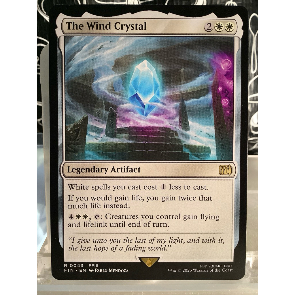 MTG - The Wind Crystal (Universes Beyond: Final Fantasy) | Shopee Malaysia