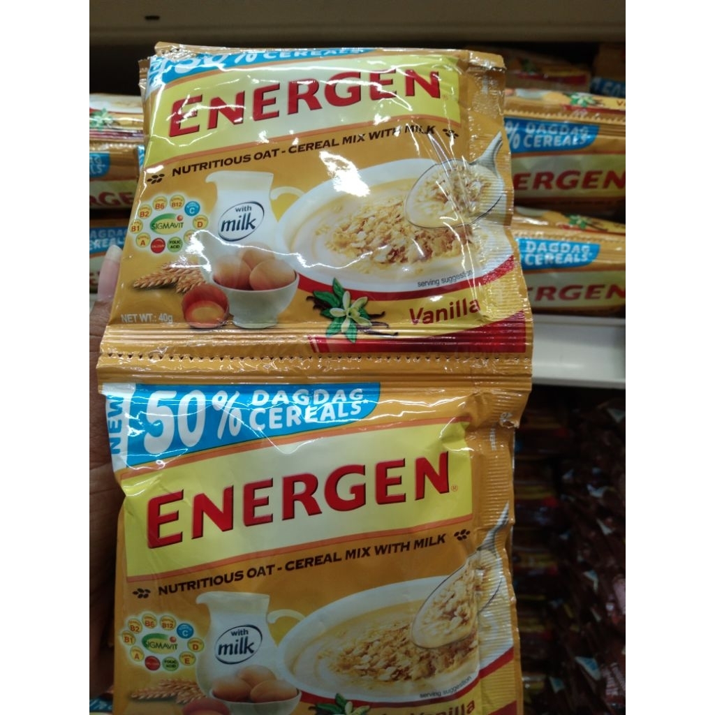 Energen nutritious oat-cereal mix with milk 40gx10's | Shopee Malaysia