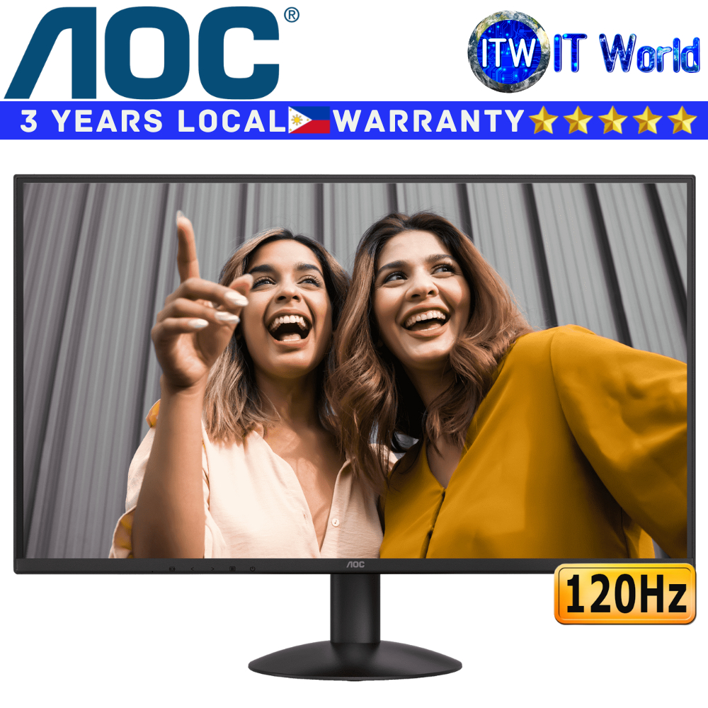 Itw | AOC Monitor Q27B30S3 27" 2560x1440 QHD / 120Hz / IPS / 1ms MPRT, 4ms GTG | Shopee Malaysia