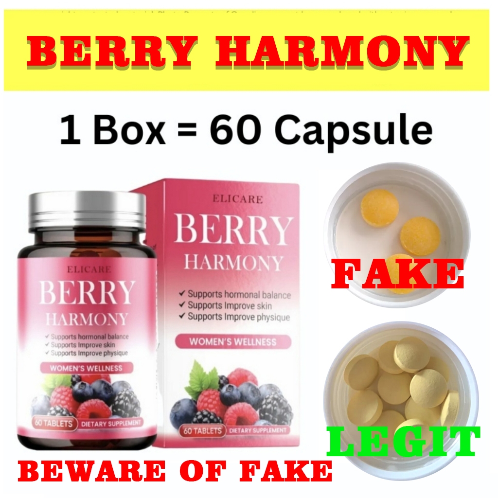Elicare Berry Harmony - Balance Female hormones tablet SAFE & EFFECTIVE ...