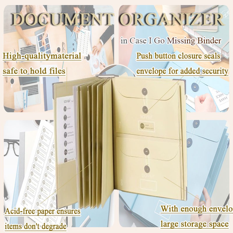 Document Organizer Storage of Personal Information Expanding Storage ...