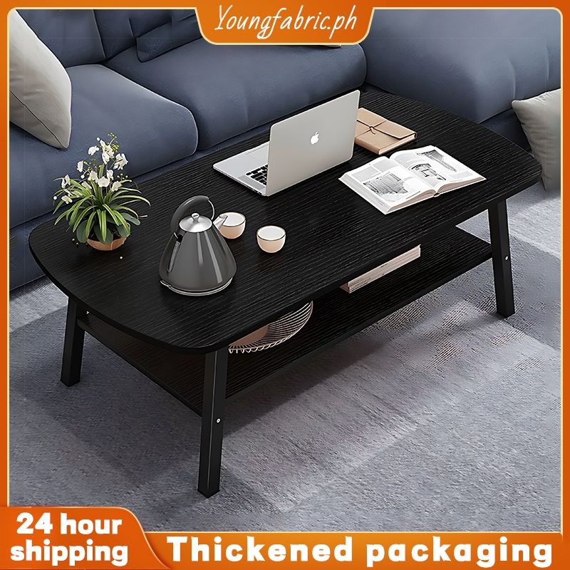 sofa table center table 2-layer simple tea table coffee table sofa ...