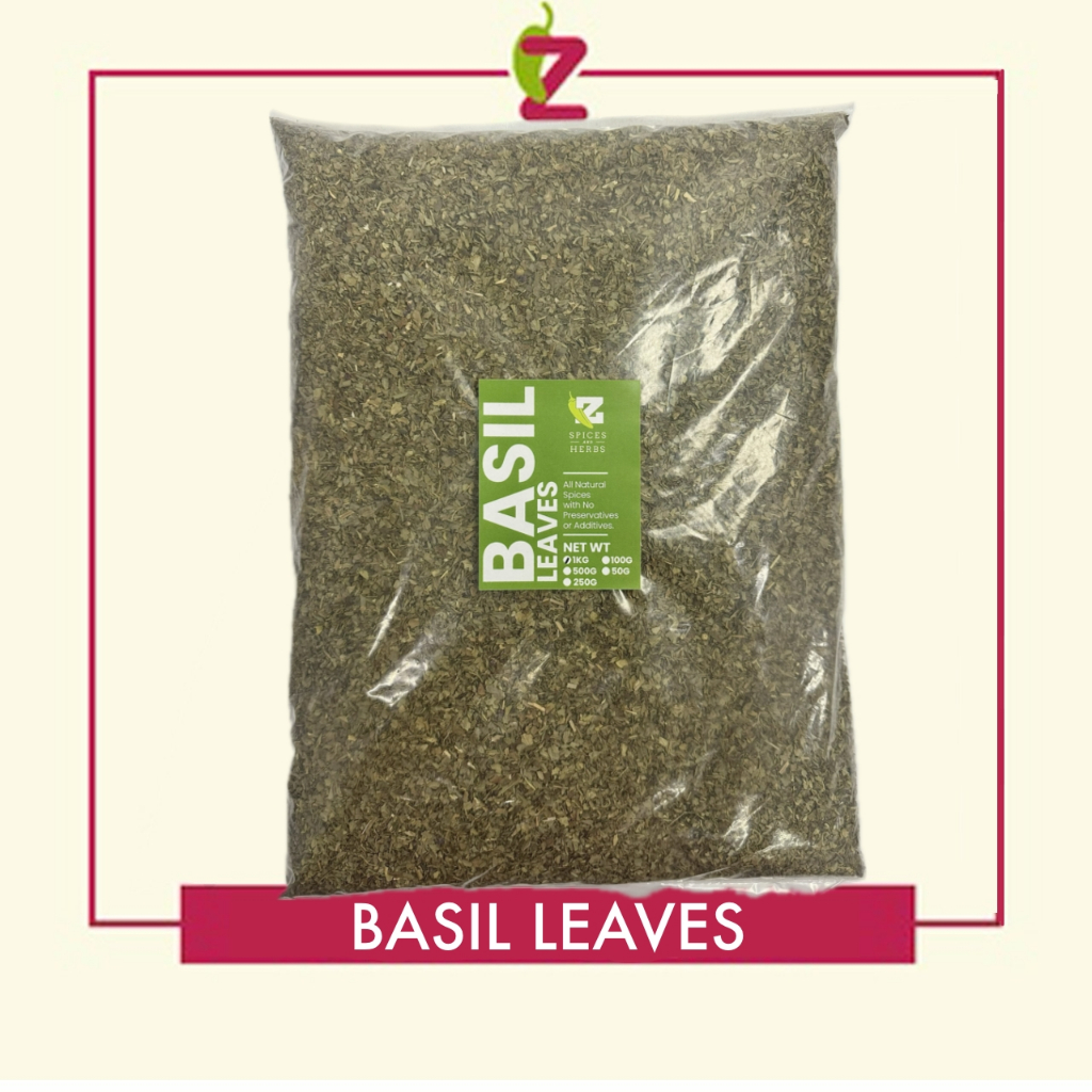 Basil Leaves (50G,100G & 250G) | Shopee Malaysia