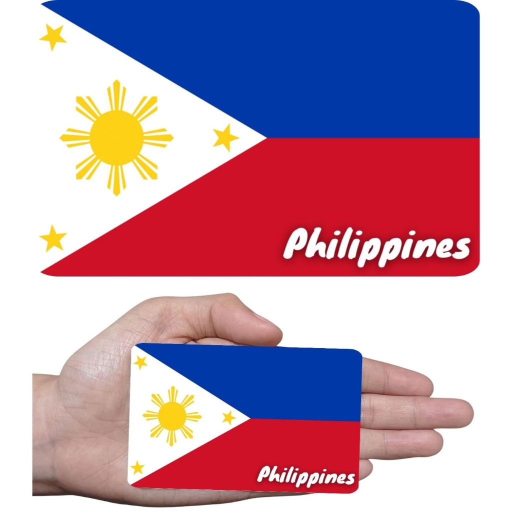 RANDOM PHILIPPINES FLAG RUBBER REF MAGNET DESIGN | Shopee Malaysia