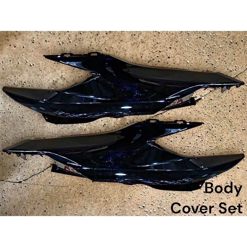 YSW BODY COVER SET for HONDA CLICK 125i/150i v2 (GLOSSY BLACK) | Shopee ...