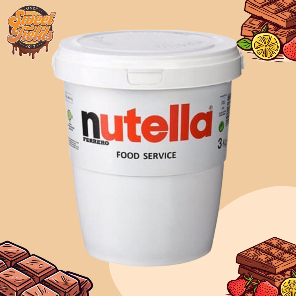 Nutella Hazelnut Spread Food Service Bucket, 3kg | Shopee Malaysia