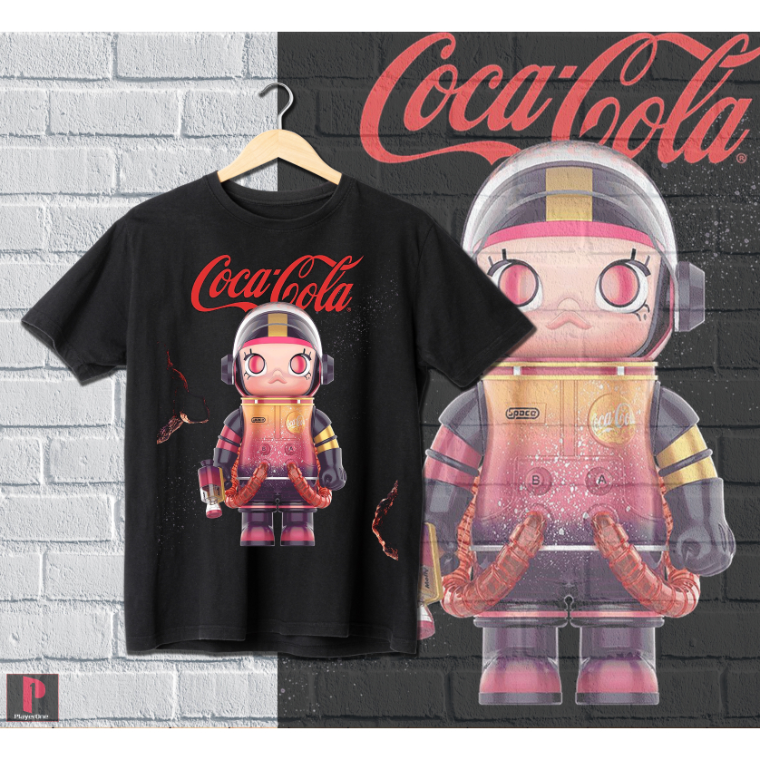 Space Molly Coca Cola Shirt | Asian Size | Unisex | PopMart Coke ...