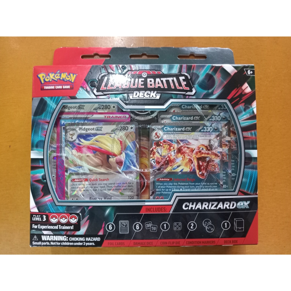 Pokemon TCG: Charizard ex League Battle Deck English Prime Catcher ...