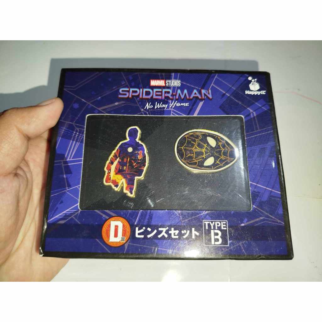 Spider-Man No Way Home Metal Pins (Official) | Shopee Malaysia