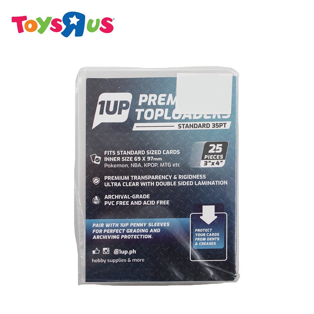 1UP 25-Pieces Premium Toploaders (Standard 35PT) | Shopee Malaysia