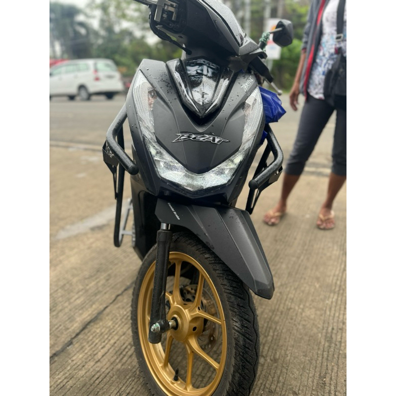 HONDA BEAT FI VERSION 3 CRASH GUARD POWDER COATED FINISH WITH CNC CUT ...