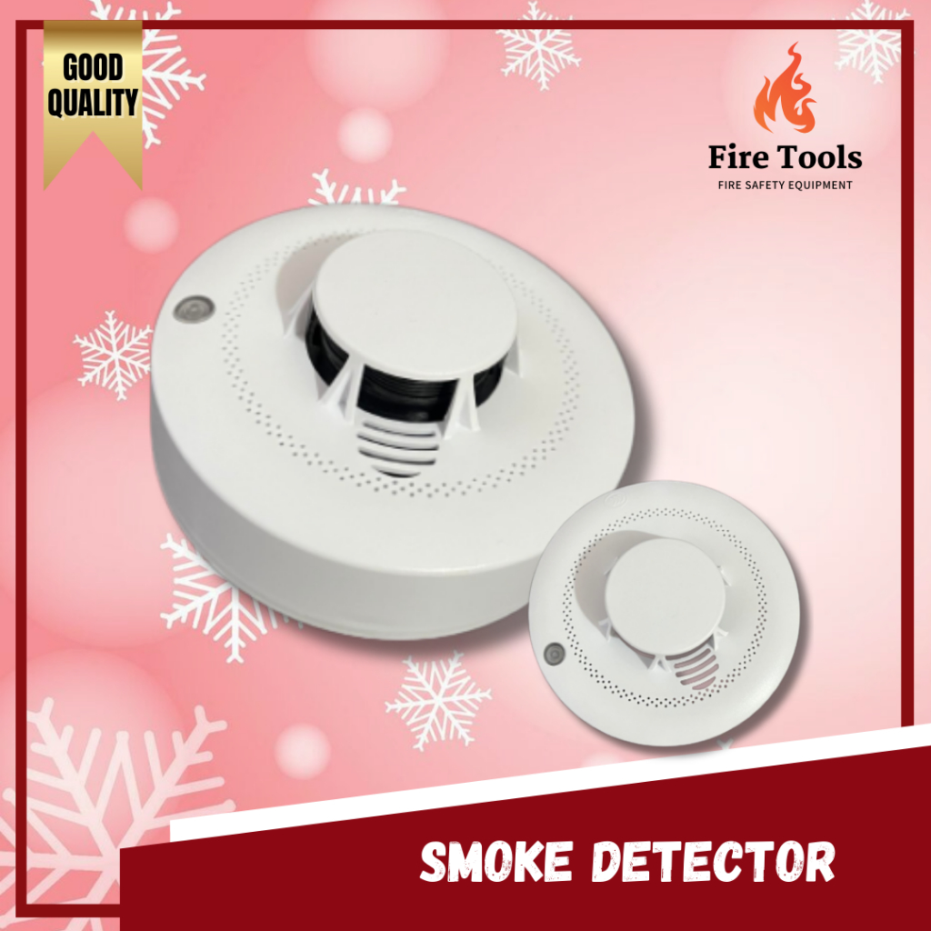 100pcs Freestanding Photoelectric Smoke Fire Detection Alarm Smoke ...