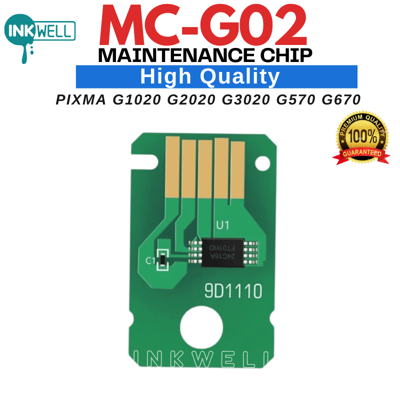 MC G02 MCG02 Maintenance Chip Mc-G02 for PIXMA G1020 G2020 G3020 G3060 ...