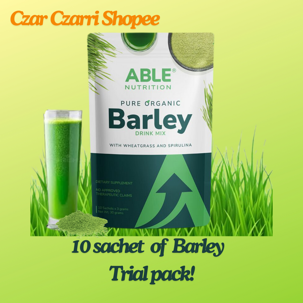 Barley By Able Nutrition Pure Organic Barley Grown From New Zealand ...