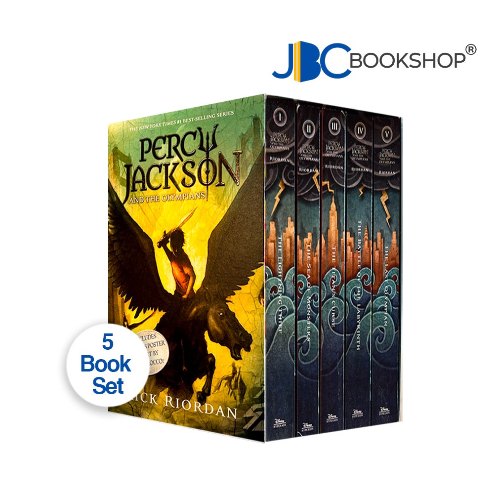 Percy Jackson and the Olympians Boxed Set | Shopee Malaysia
