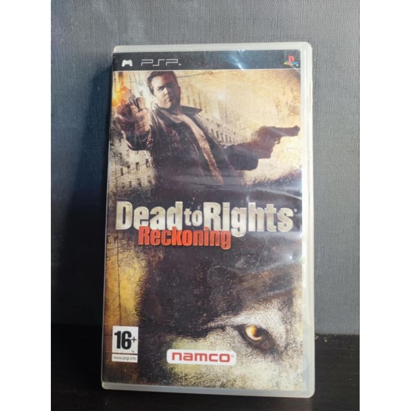 PSP UMD Games Dead to Rights Reckoning | Shopee Malaysia