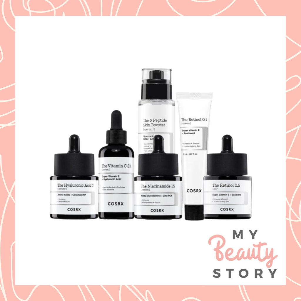 COSRX The 6 Peptide Skin Booster | C13 or C23 | Niacinamide 15 Serum | Retinol Cream | Oil ...
