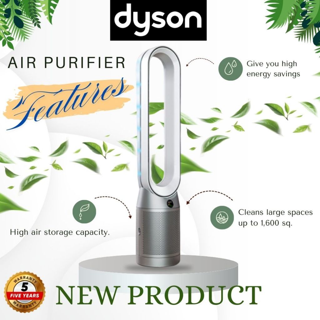 Dyson Pure CoolTM Purifier Fan TP07 Air Purifier with HEPA Filter Clean ...