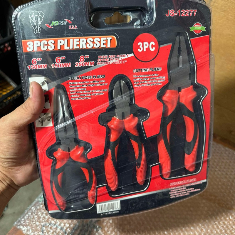 3pcs pliers set (brand new ) | Shopee Malaysia