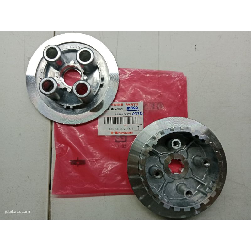 Kawasaki BC175 BARAKO 175 Clutch Cover Set Clutch boss + pressure plate ...