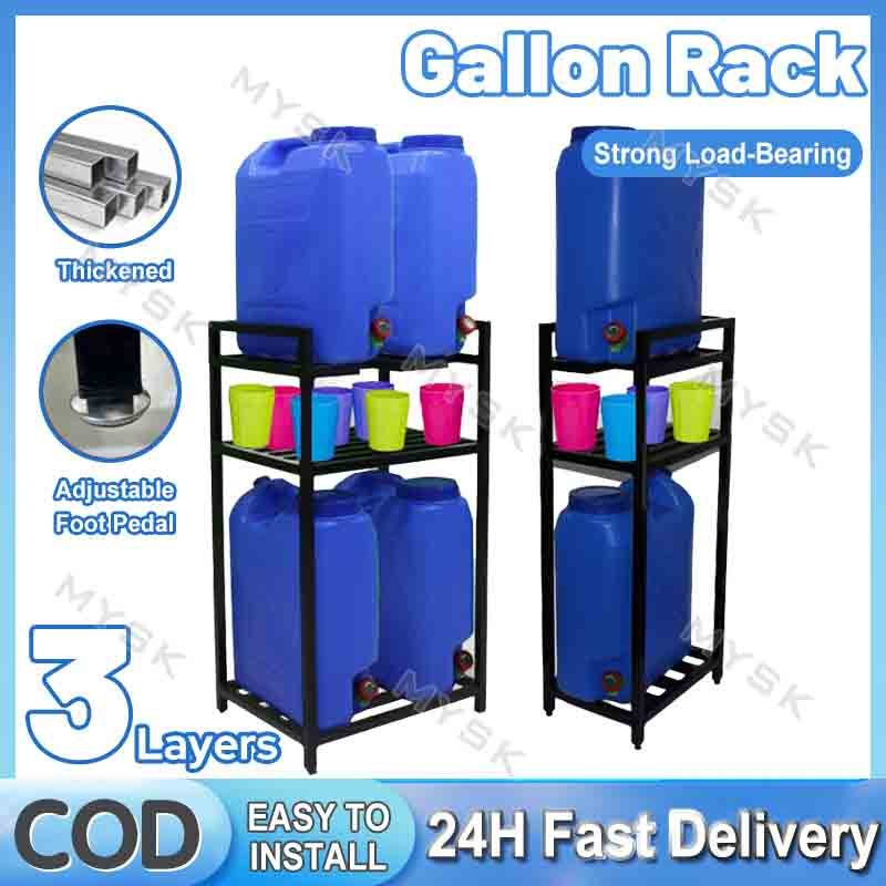 Water Container Rack Steel Gallon Rack Water Tank Bracket Water ...