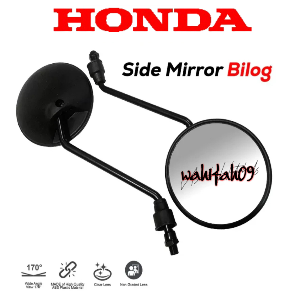 HONDA ADV 160 - 1 pair Non Graded Round Side Mirror Long Stem For ...