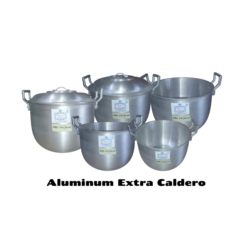 Royal Crown Aluminum Kaldero DOUBLE HANDLE Good Quality Heavy Duty ...