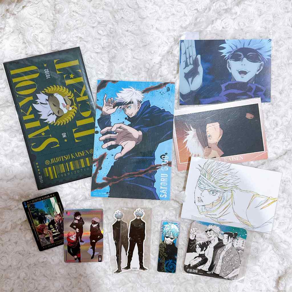 OFFICIAL Jujutsu Kaisen JJK Paper Merch Card Coaster Sticker Postcard ...
