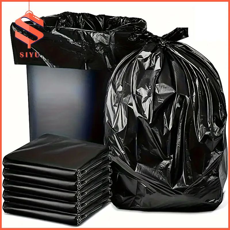 High-Quality Trash Bag Biodegradable Trash Bag Garbage Bag Black (Small ...