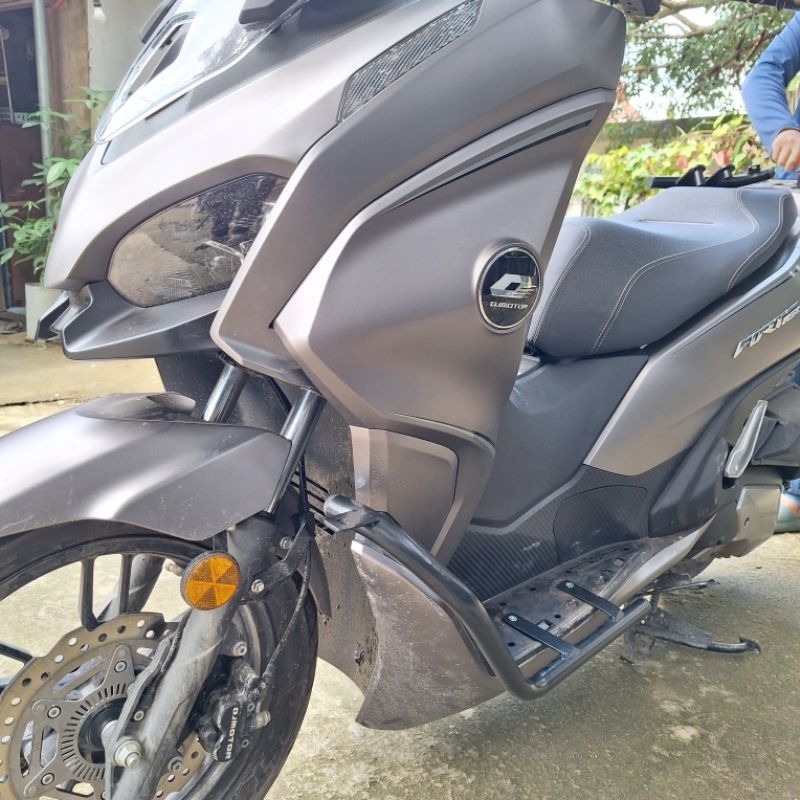 QJ Motors Fortress 160 CRASHGUARD SMALL DESIGN (powdercoated) | Shopee ...
