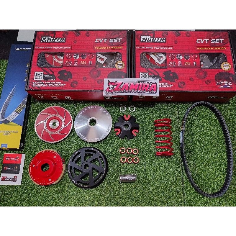 Mutarru CVT Set Premium MIO / MIO I 125 M3 / GEAR / FAZZIO / NMAX / AEROX / CLICK / BEAT ...