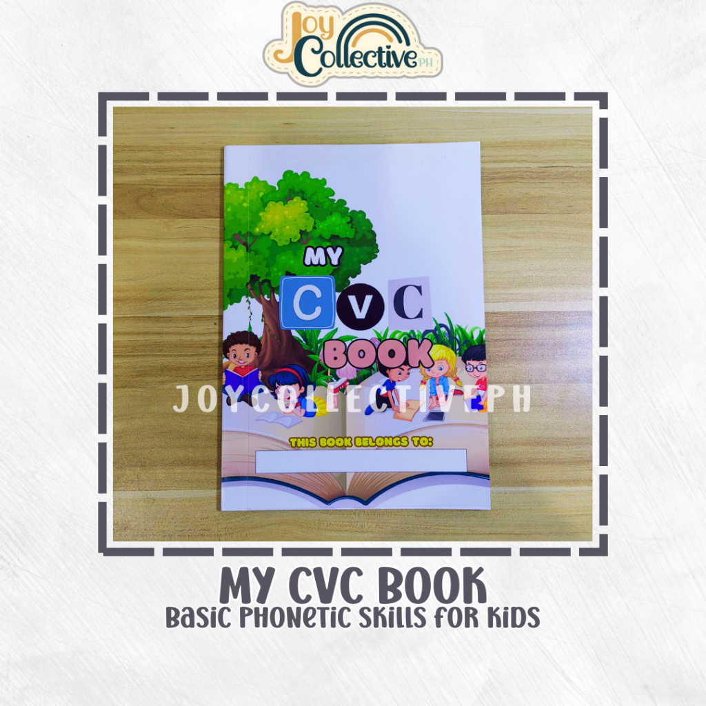 My CVC Book for Kids: Educational and Fun Learning Tool | Shopee Malaysia