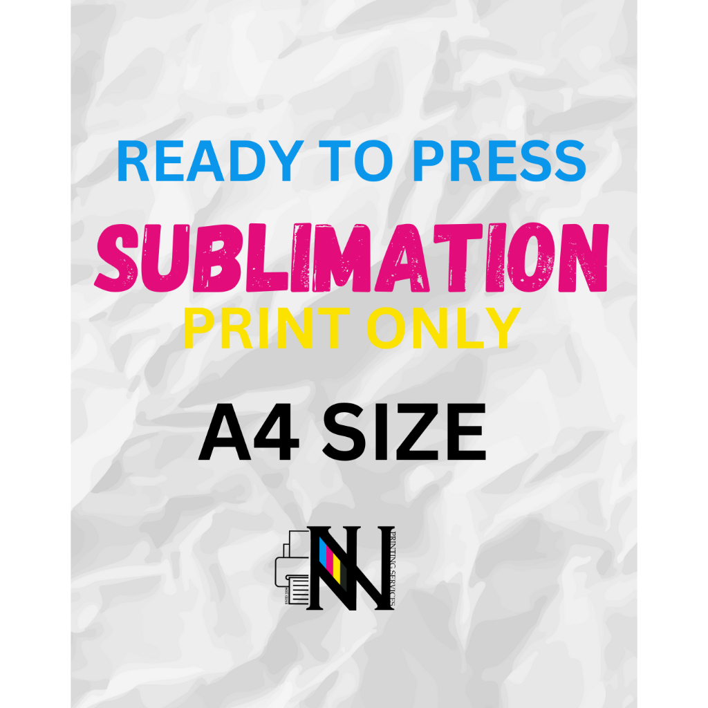 to press SUBLIMATION PRINT ONLY A4 size | Shopee Malaysia