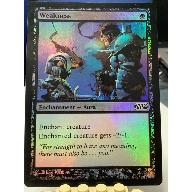 MTG - Weakness FOIL (Magic 2010) | Shopee Malaysia