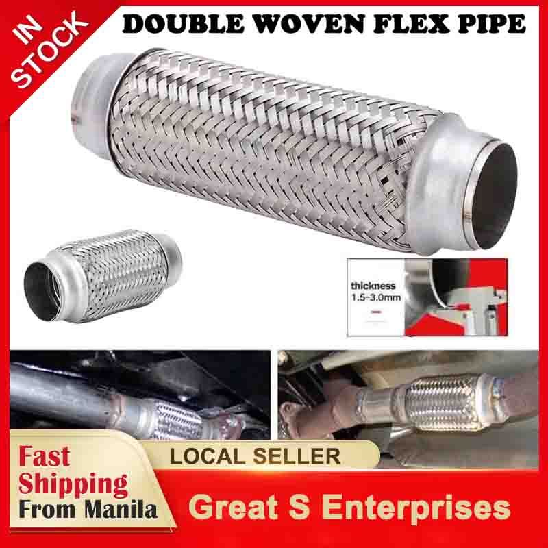 Exhaust Flex Pipe Stainless Steel Corrugated Weld Flexible Joint Tube ...