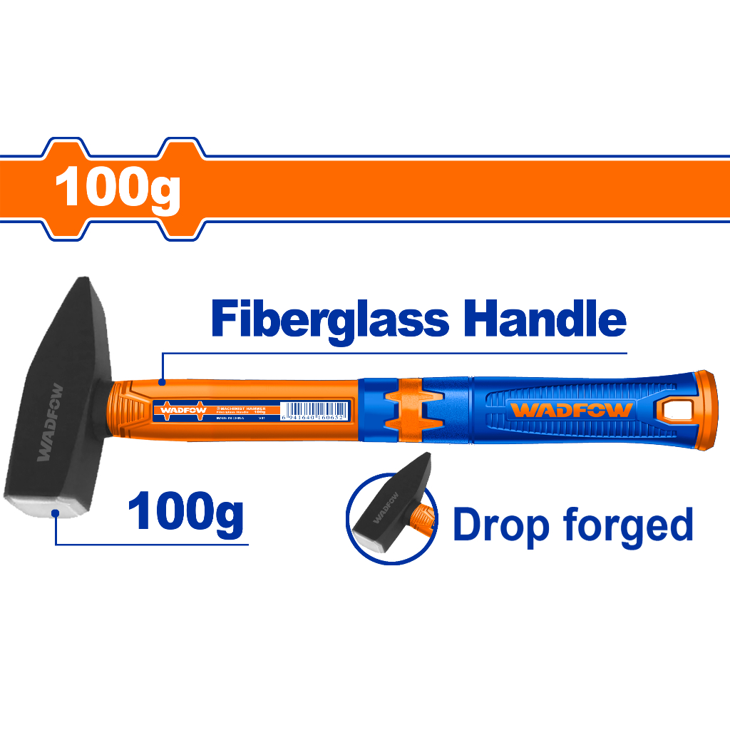 BUILDMATE Wadfow 100g Machinist Hammer Cross Peen Sheet Metal Hammer ...