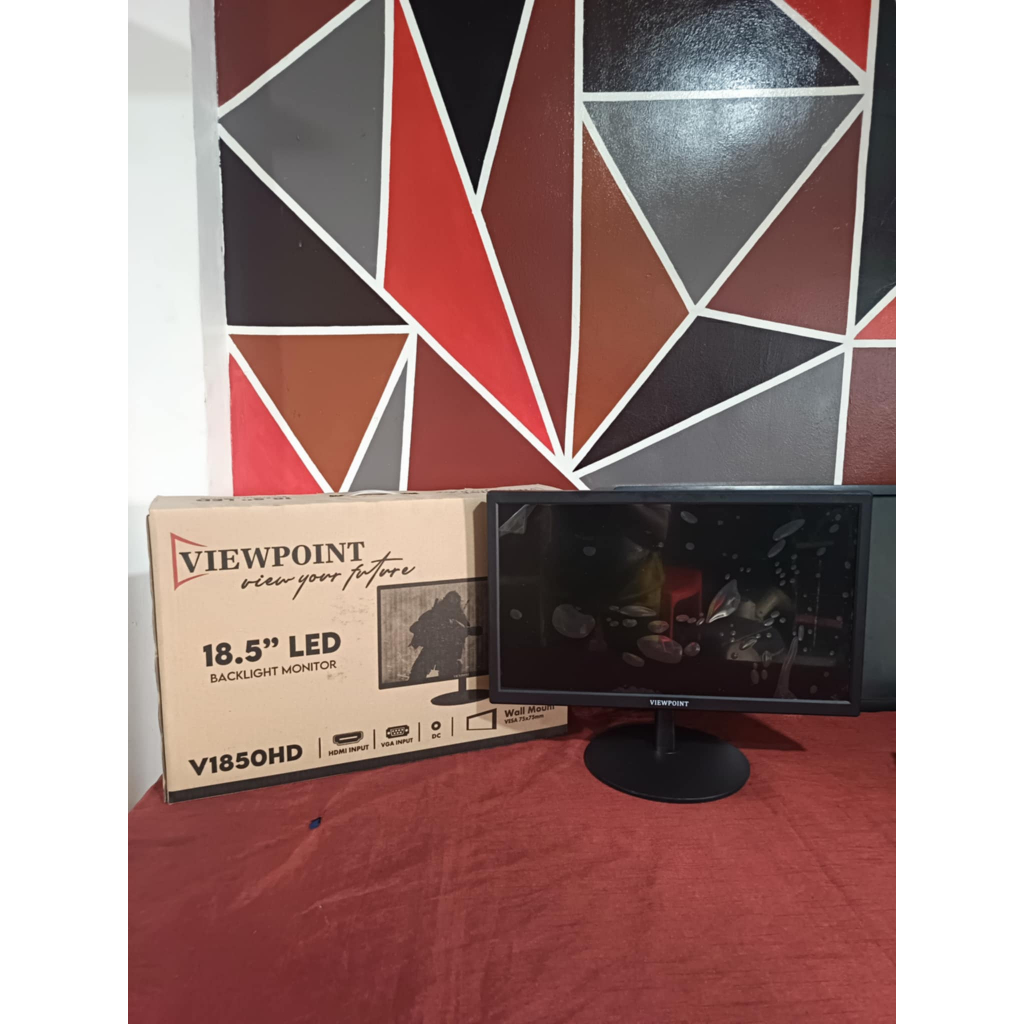 Viewpoint V1850HD 18.5" 60hz 5ms TN Panel LED Backlit Monitor | Shopee ...