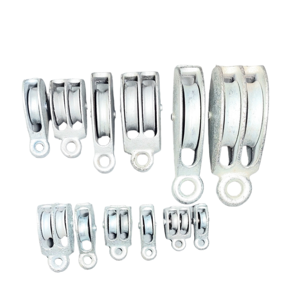 Single/double pulley/sheaves/idler pulley/chain pulleys /cable pulleys ...