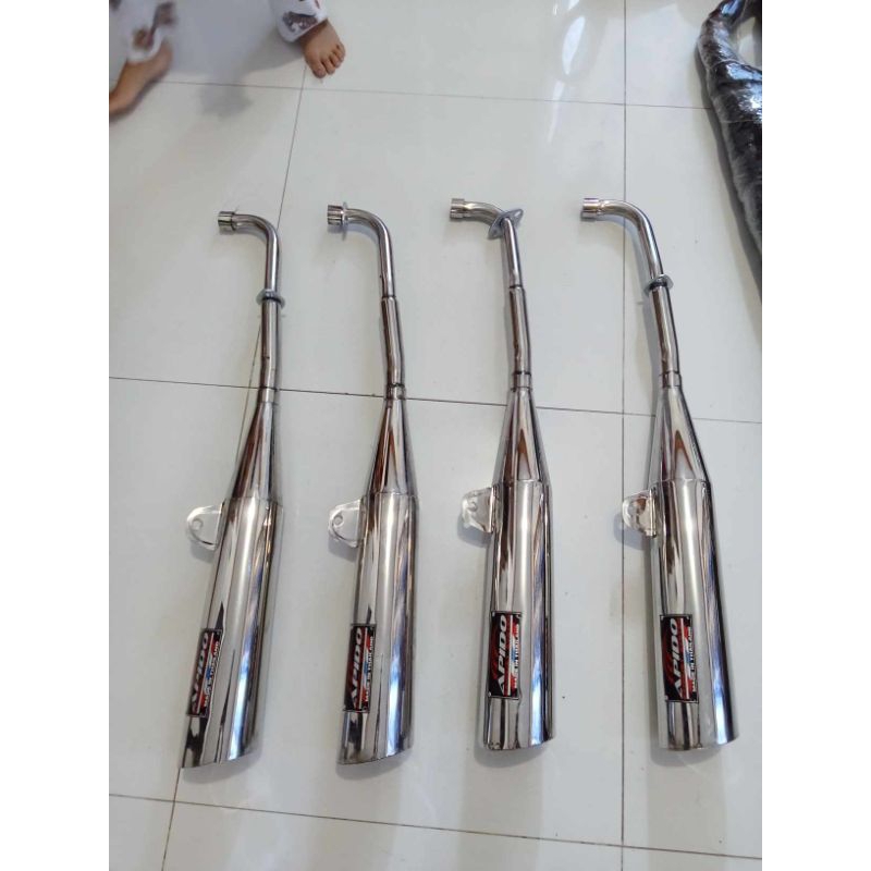 Suzuki Raider J 110 TATAK APIDO Chicken Pipe Pure Stainless | Shopee ...