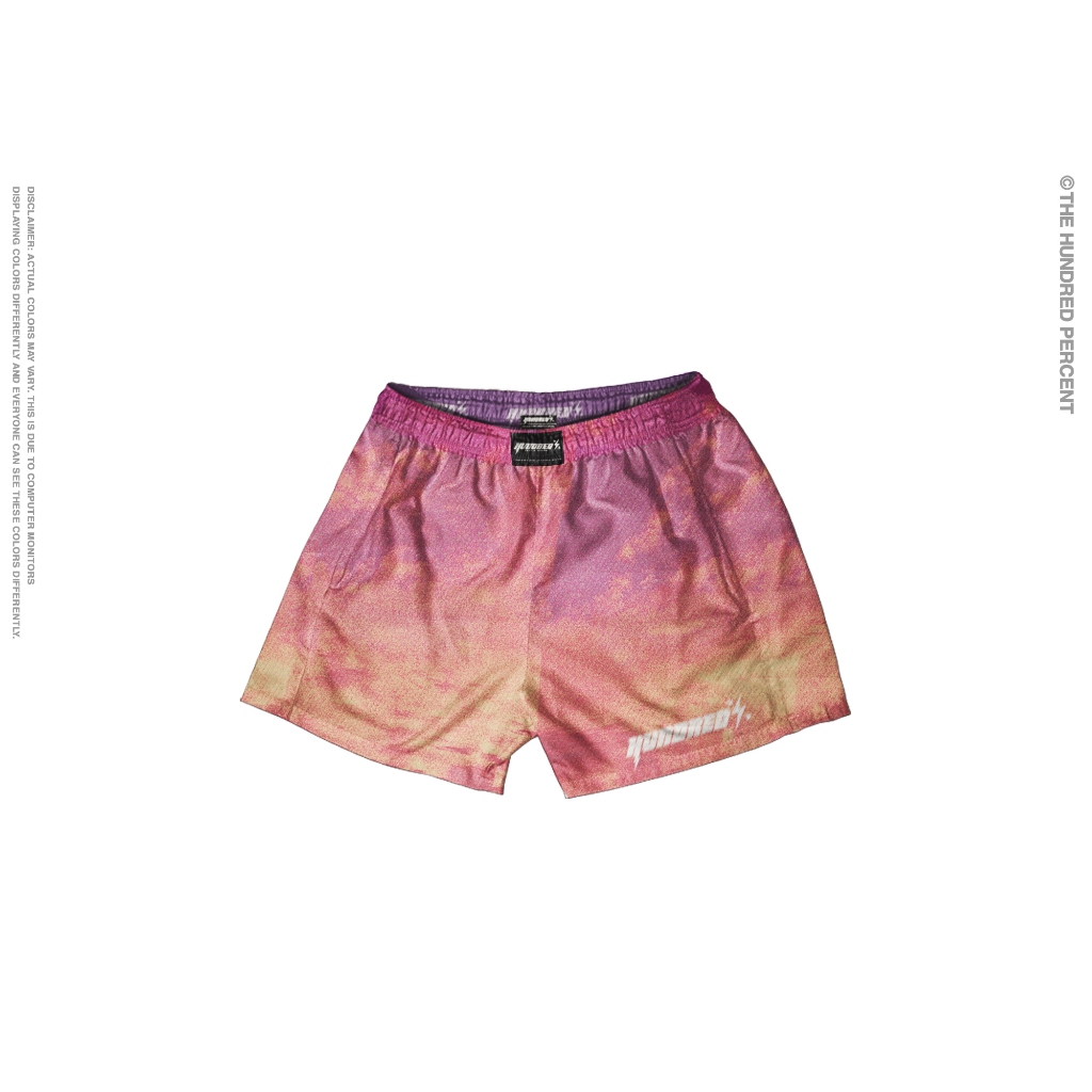 The Hundred Percent Mesh Short Quick Dry (SUNSET) | Shopee Malaysia