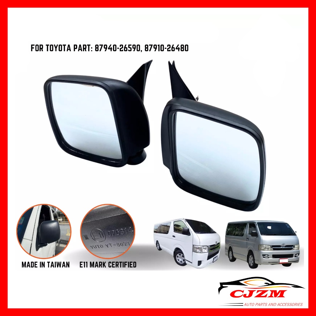 TOYOTA HIACE SIDE MIRROR 2004 -2018 | Shopee Malaysia