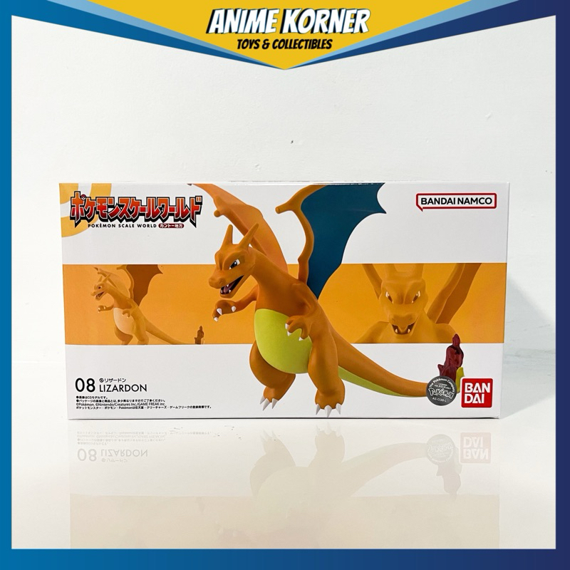 Bandai Pokemon Scale World Kanto Charizard 1:20 Scale Figure | Shopee ...