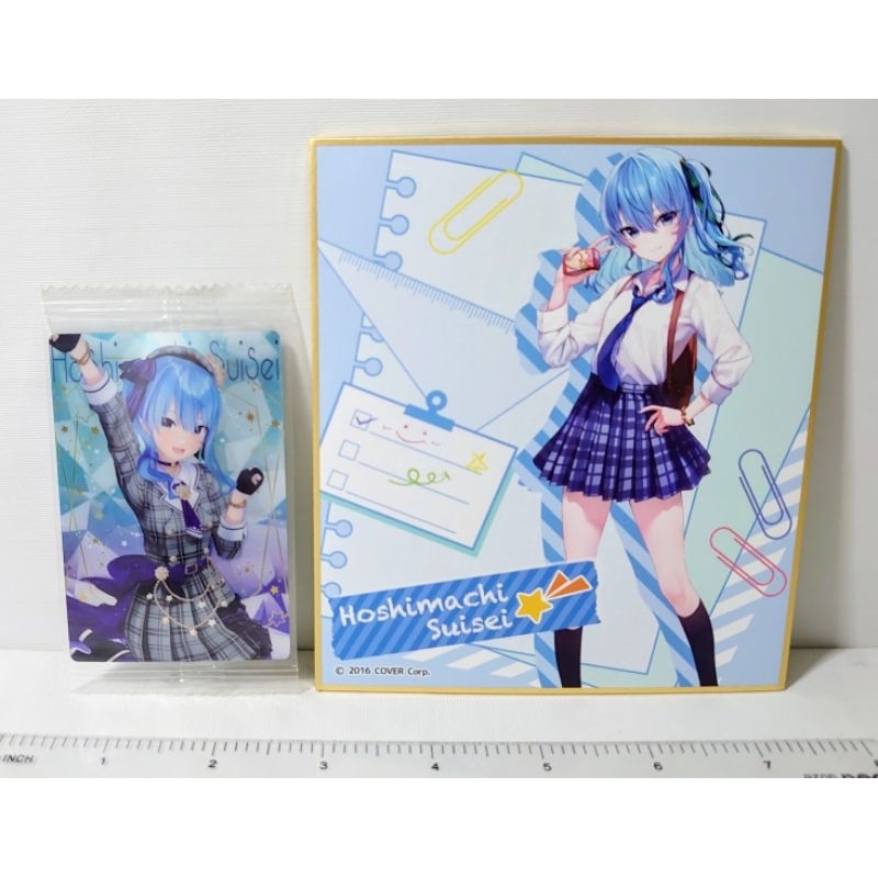 Hoshimachi Suisei Shikishi art board - Official vtuber merch | Shopee ...