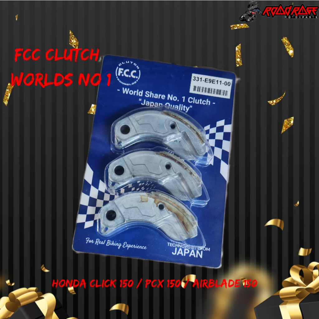 OEM Clutch Lining for Honda Click 125/150i, Airblade 150, PCX 150 by ...